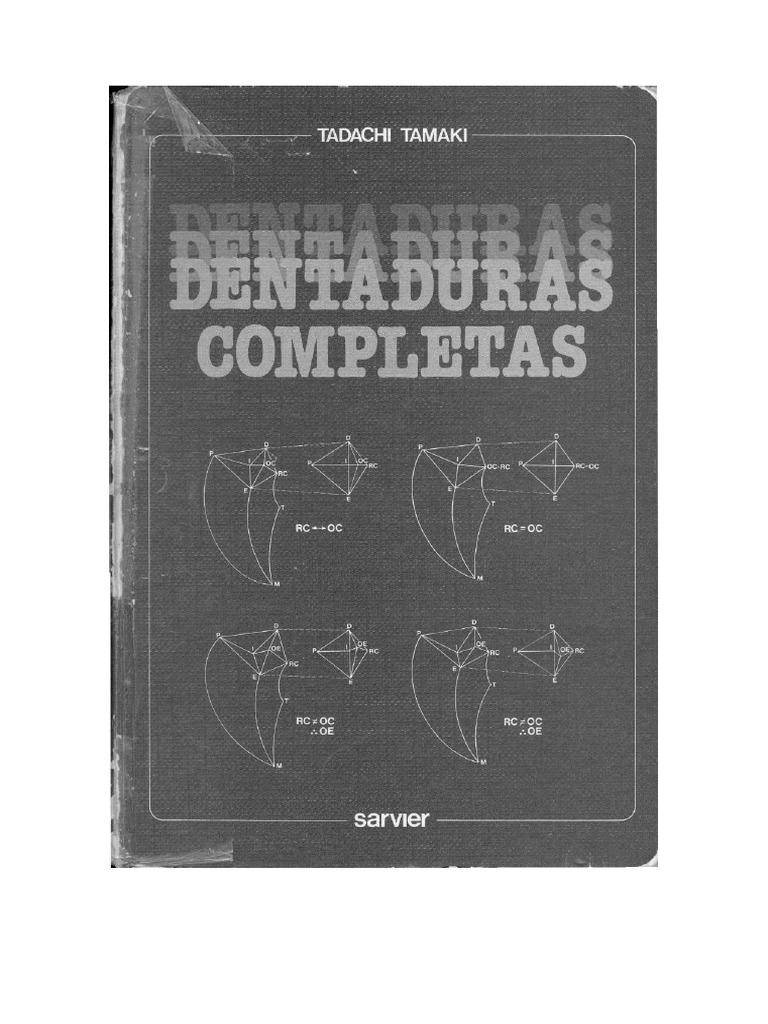 Dentaduras Completas TADACHI TAMAKI | PDF