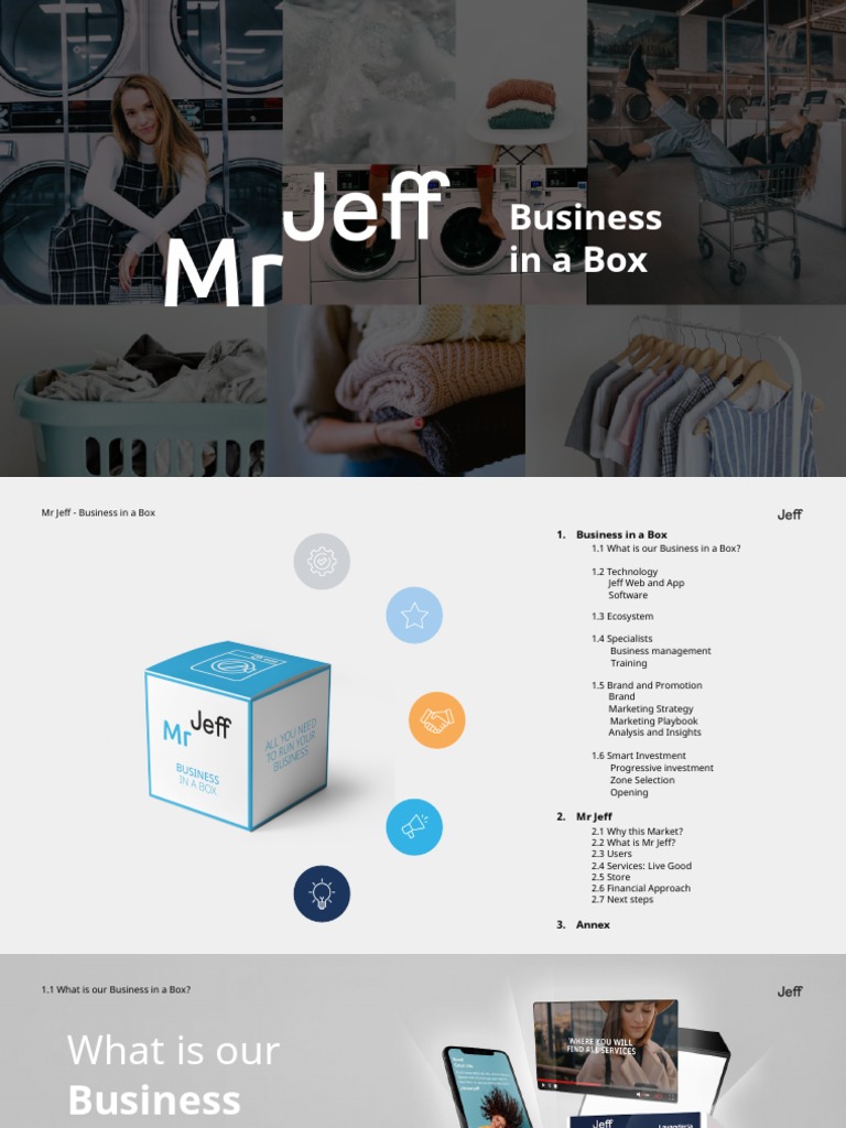 MR Jeff - Business in A Box - EN | PDF | Washing Machine | Brand