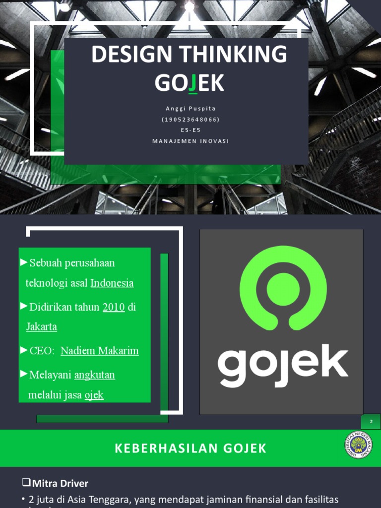 Design Thinking Gojek | PDF