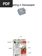 Anatomy of A Newspaper | PDF | Newspapers | News