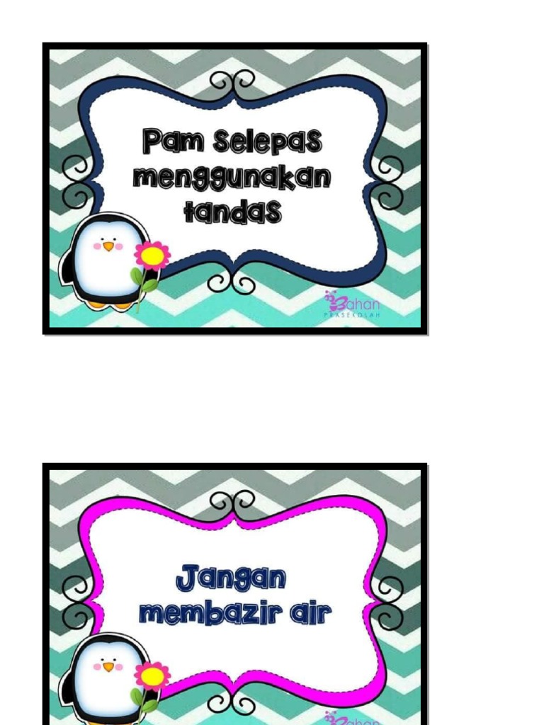 Peraturan Tandas | PDF