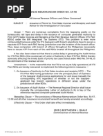 ATP Cancellation Notice to BIR | PDF