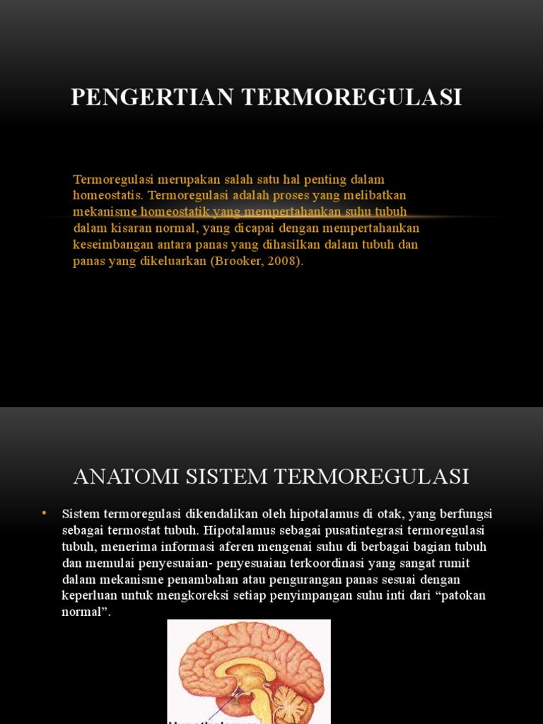 Pengertian Termoregulasi | PDF