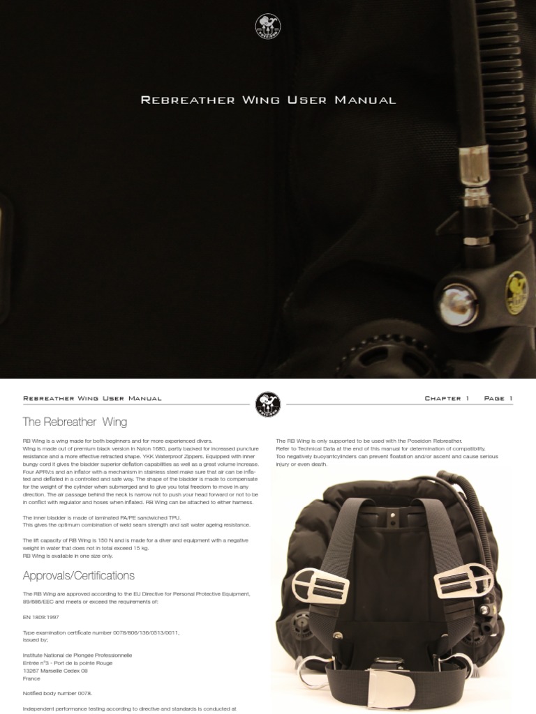 Rebreather Wing manual-10-ID | PDF | Scuba Diving | Underwater Diving
