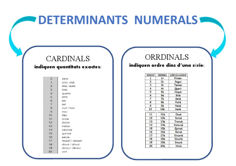 Determinants Numerals | PDF