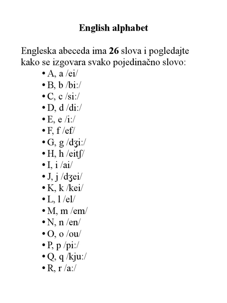 ALPHABET | PDF