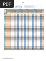 IC Six Sigma Check Sheet With Histogram Template | PDF