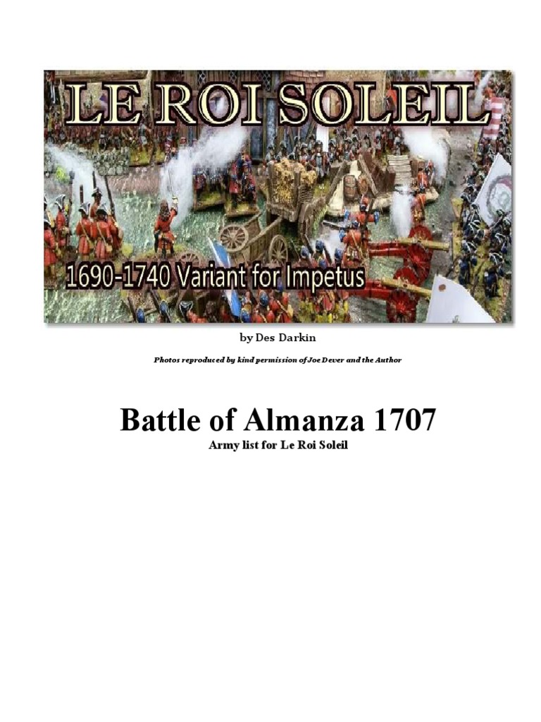 Battle of Almanza 1707 | PDF | Military | Military Science