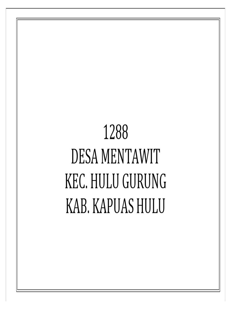 Contoh Gambar Jalan Rabat Beton | PDF