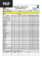Daily Inspection Checklist For Diesel Tanker | PDF