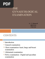 Bimanual Examination - Inspection - Palpation - OSCE - TeachMeObGyn ...