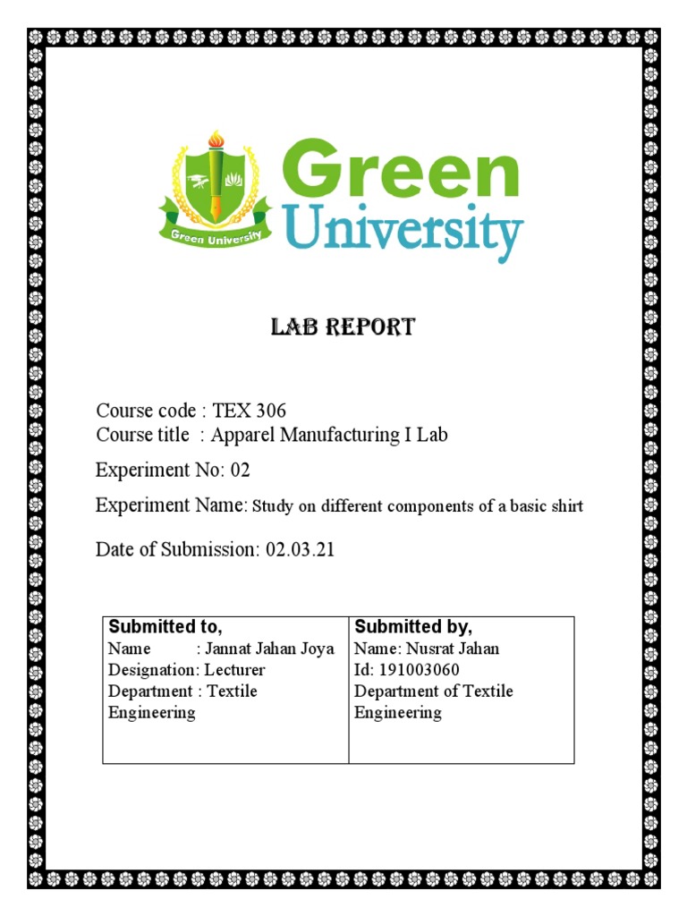 Lab Report 2 | PDF | Shirt | Clothing