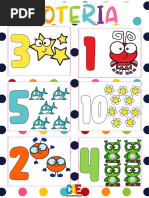 Lotería de Números del 1 al 20 | PDF | Rectángulo | Politopos