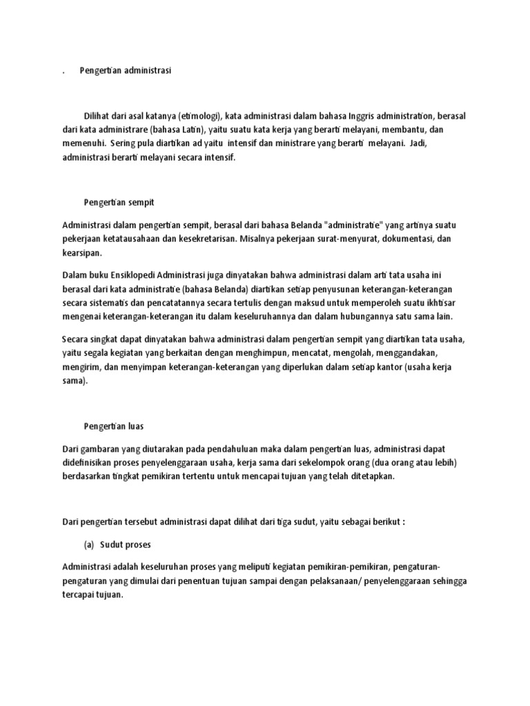 Pengertian admi-WPS Office | PDF