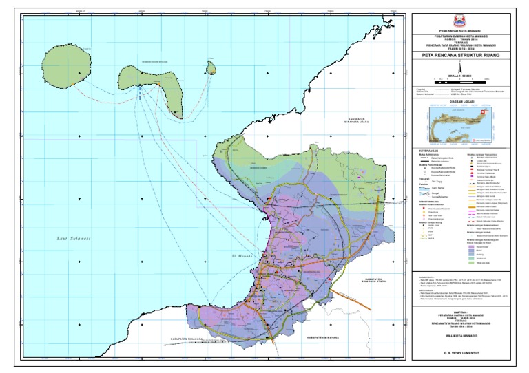 Peta Kota Manado Cara Menggambar Peta Provinsi Sulawesi Utara Dengan