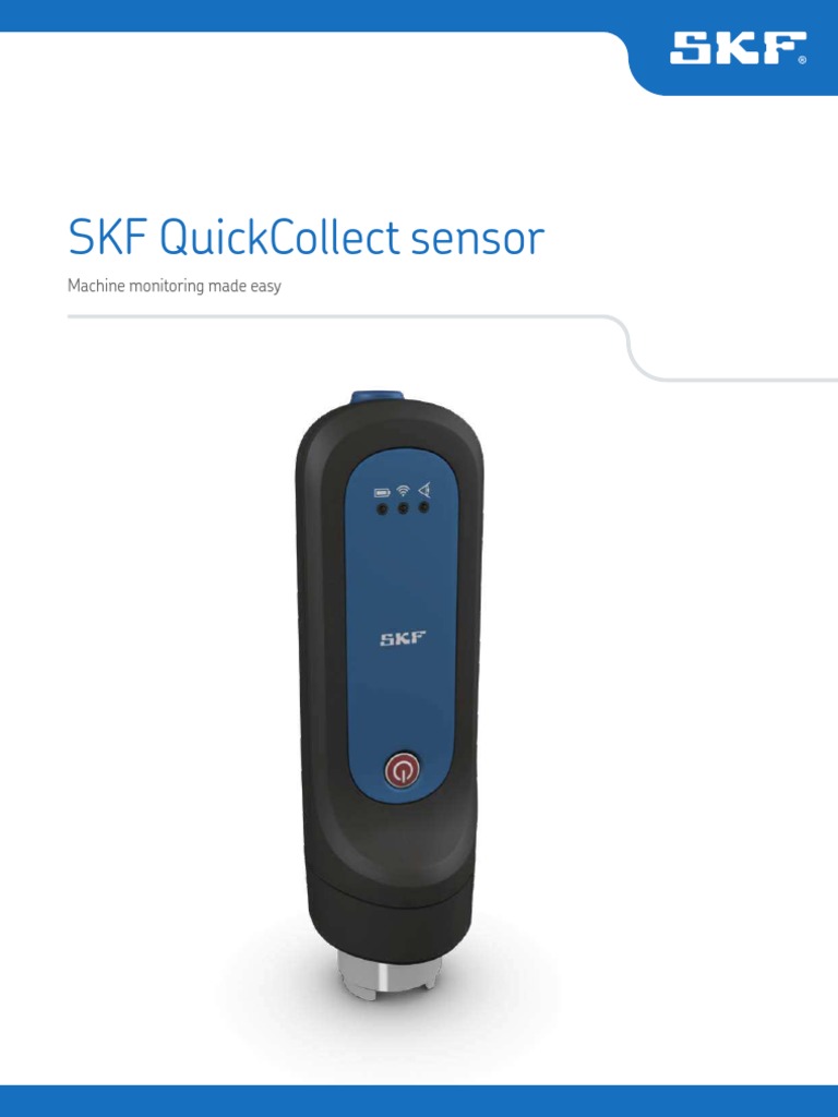 SKF Quickcollect Sensor: Machine Monitoring Made Easy | PDF | Hertz ...