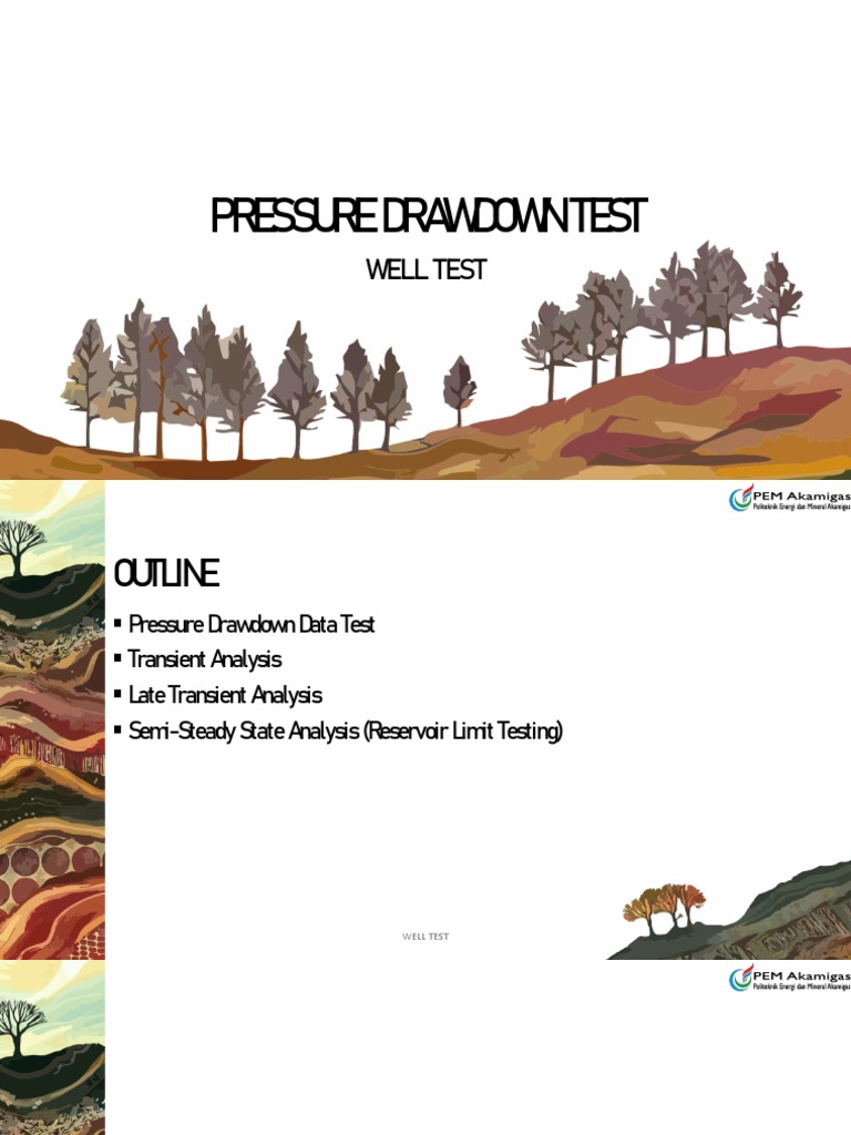 Example Calculations For Pressure Drawdown Test | PDF | Bodies Of Water ...