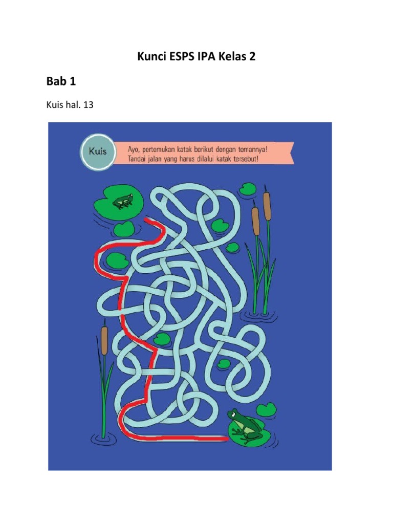Kunci Jawaban Esps Ipa 2 | PDF