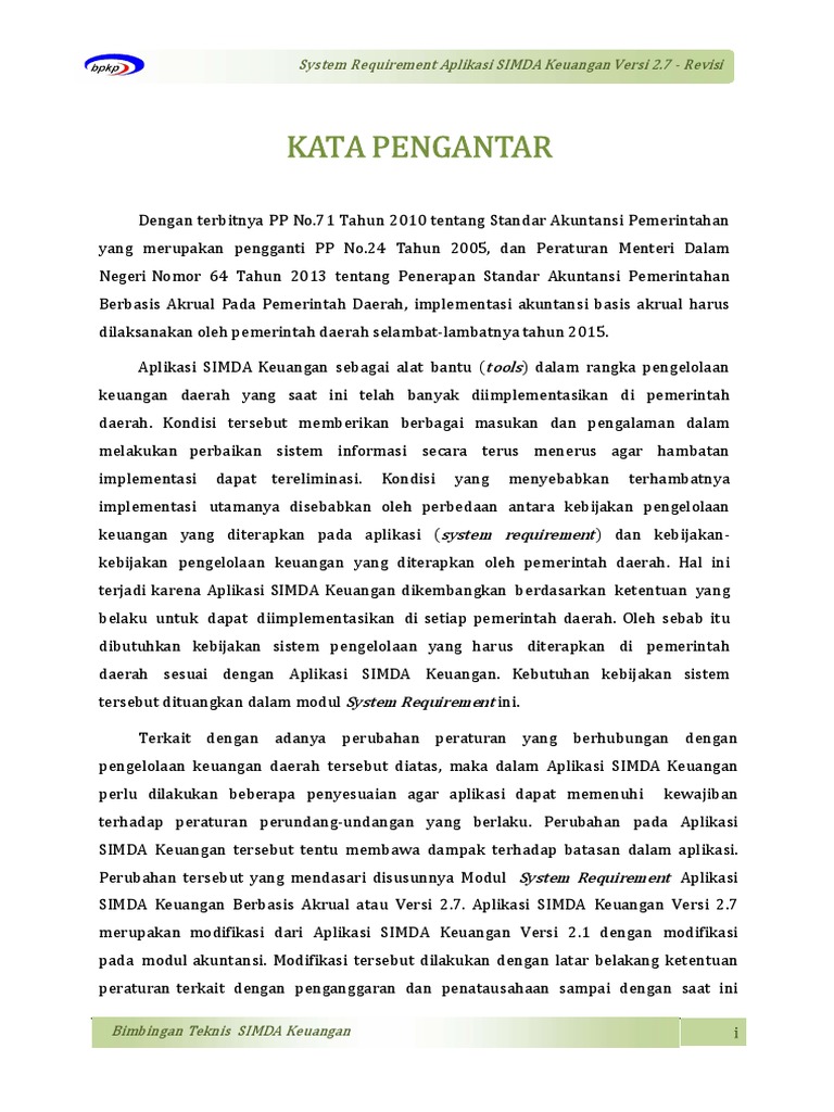 System Requirement Simda 2712 | PDF