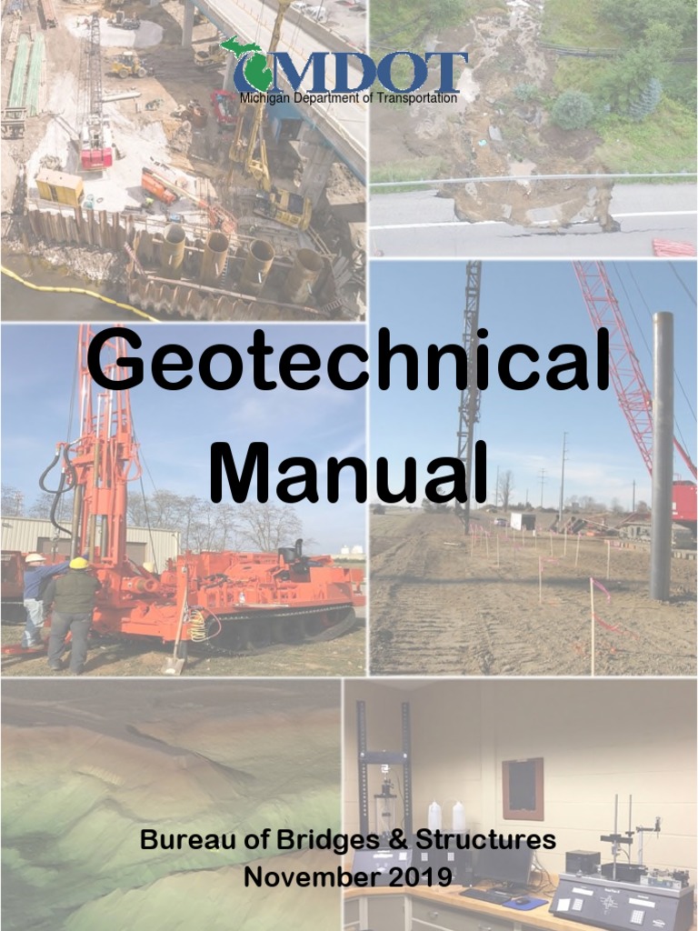 Mdot Geotechnical Manual 642589 7 Pdf Geotechnical Engineering