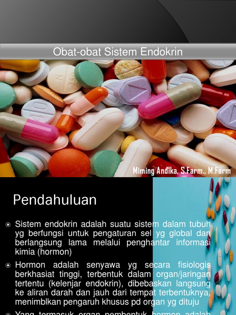 FARMAKOLOGI - Obat-Obat Sistem Endokrin.-Dikonversi | PDF