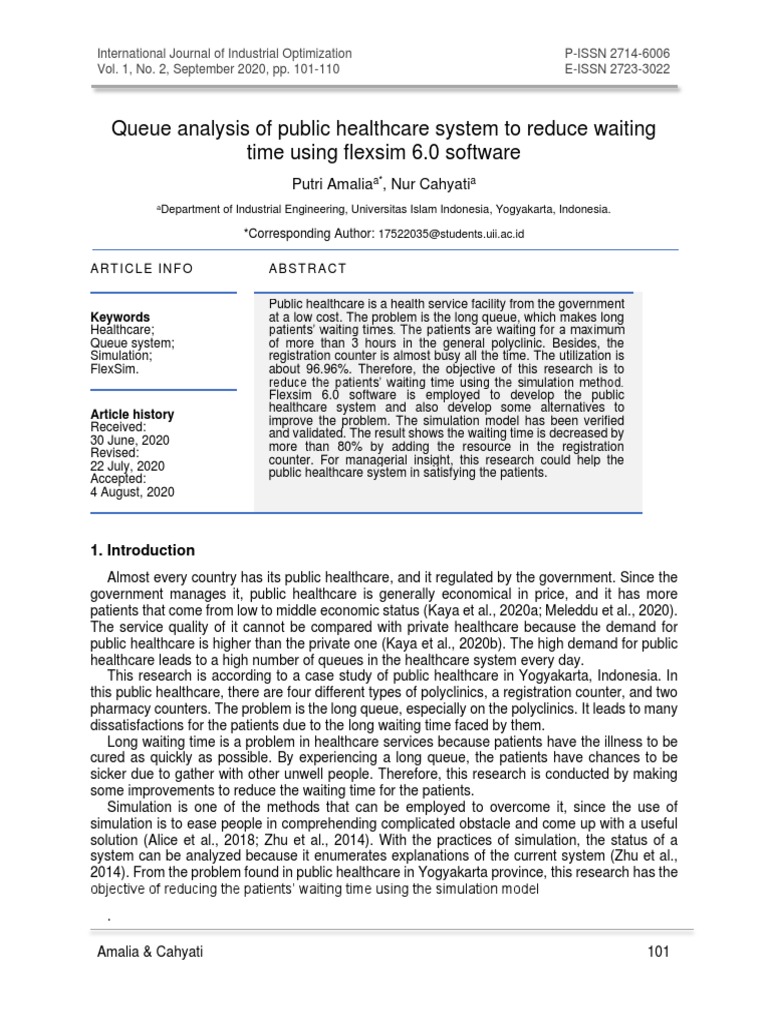 QUEUE | PDF | Simulation | Design Of Experiments