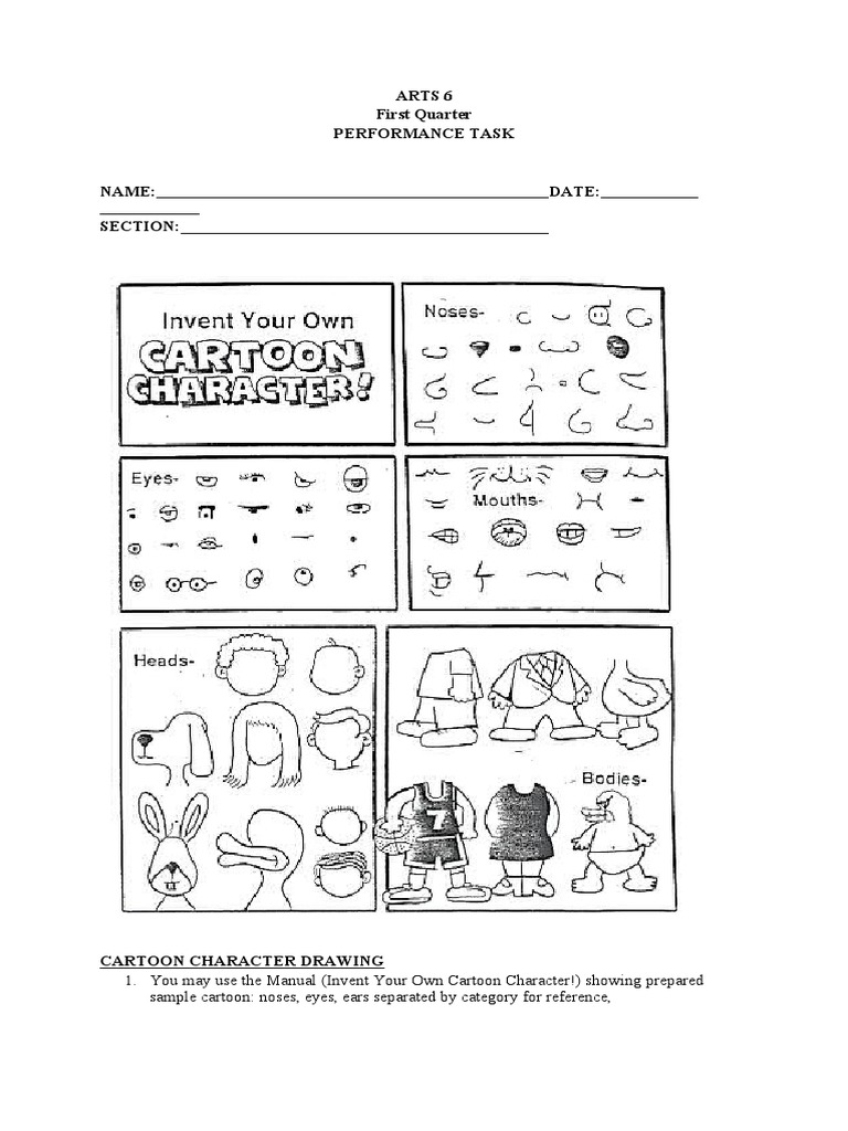 Arts 6 Performance Task Q1 | PDF