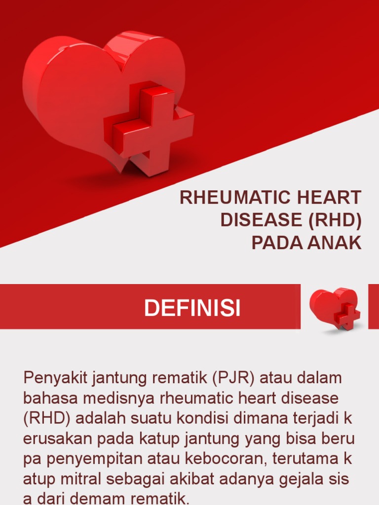 Rheumatic Heart Disease (RHD) Pada Anak | PDF