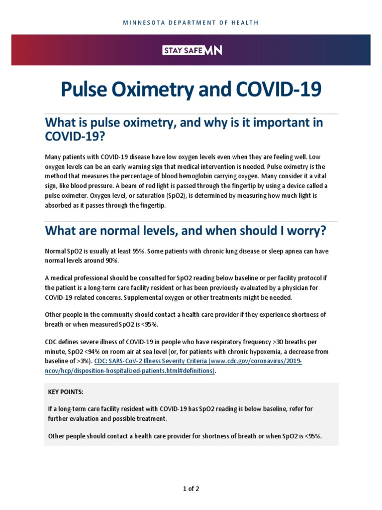 Pulse Oximetry | PDF | Medical Specialties | Physiology