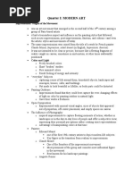 Art Grade 10 Week 1 | PDF | Impressionism | Modern Art