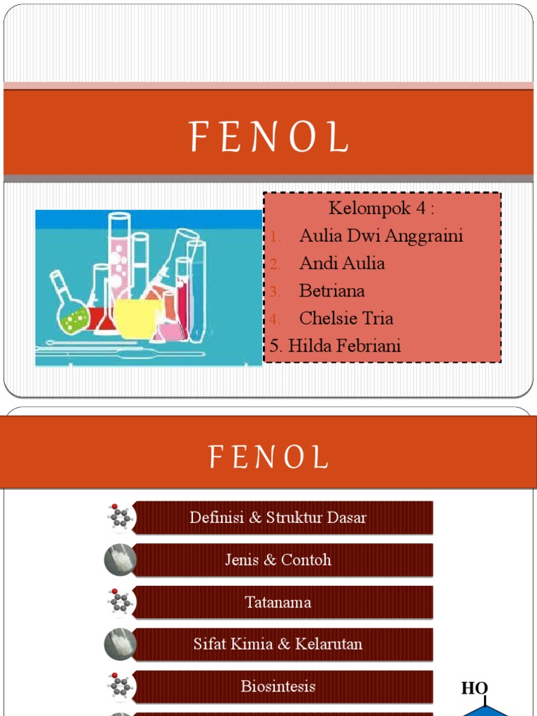 Fenol Kelompok 4 PPTX | PDF