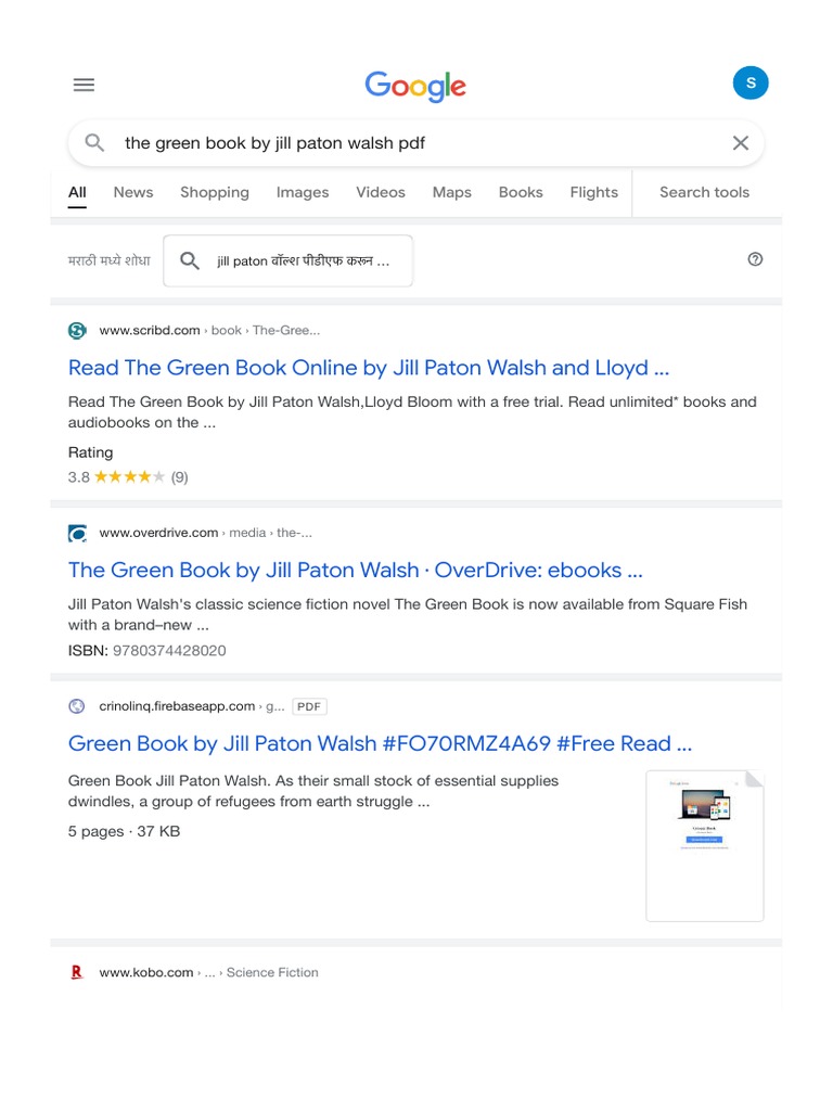 Read The Green Book Online by Jill Paton Walsh and Lloyd .. | PDF ...