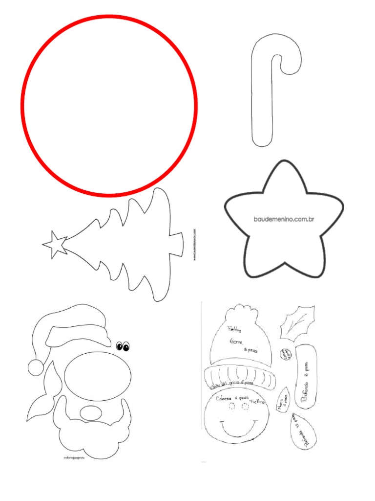 Moldes para Navidad | PDF