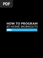 TIFF X DAN 6 Week Shred I Workout Program Schedule | PDF | High ...