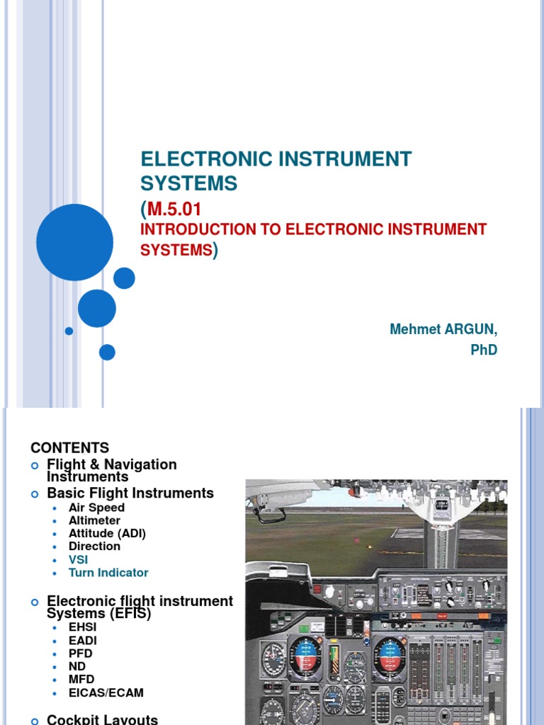 Overview of Electronic Flight Instruments | PDF | Aerospace | Rocketry