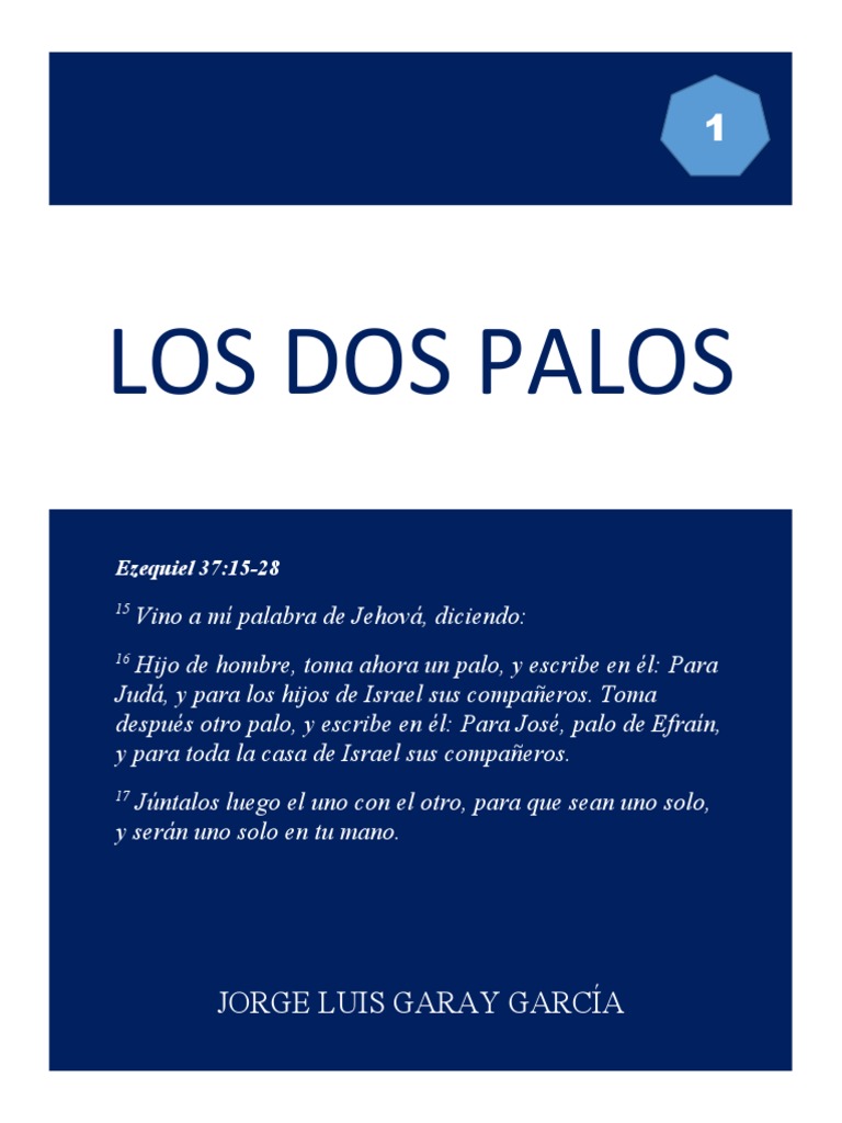Los Dos Palos: Judá y Efraín | PDF | Judios | Judaísmo jasídico