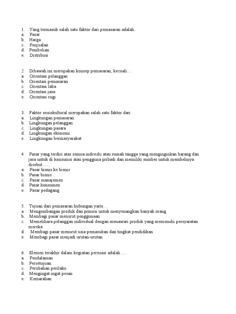 Soal Latihan PKK Kelas 12 TBSM | PDF | Komputer