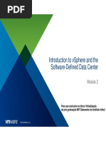 VMware VSphere ICM v6 0 Course Ouline | PDF | V Mware | Server (Computing)