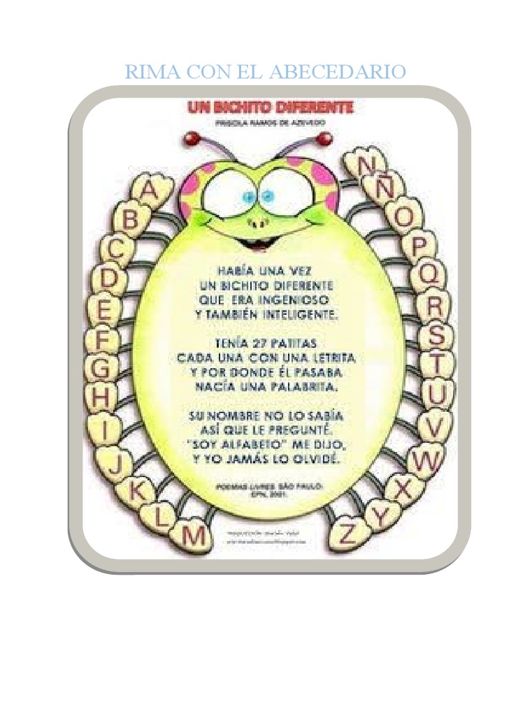 Rima Con El Abecedario | PDF