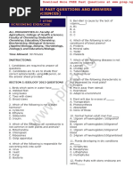 UNILAG JUPEB Practice Questions Answers | PDF