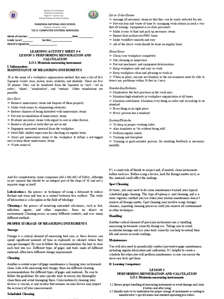 Las Css 9 2nd Quarter - Padapada National Hs | PDF