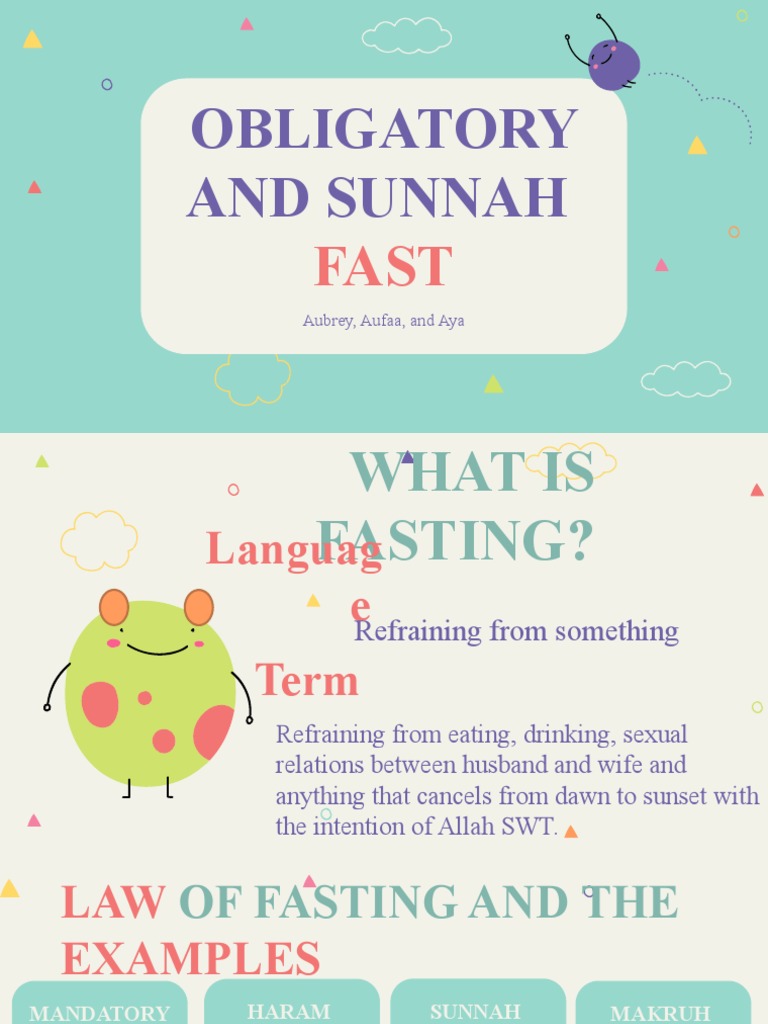 Obligatory and Sunnah Fasting | PDF | Fasting | Ramadan