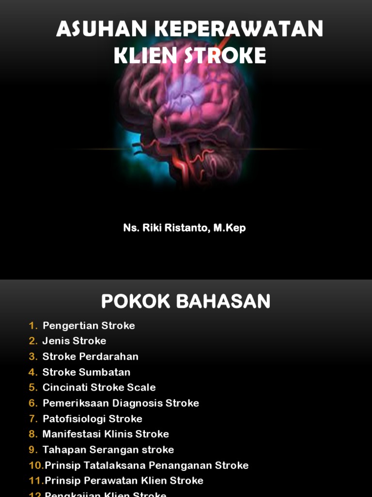 Askep Stroke 2021 | PDF