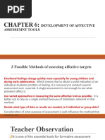 Development of Affective Assessment Tools | PDF | Educational ...