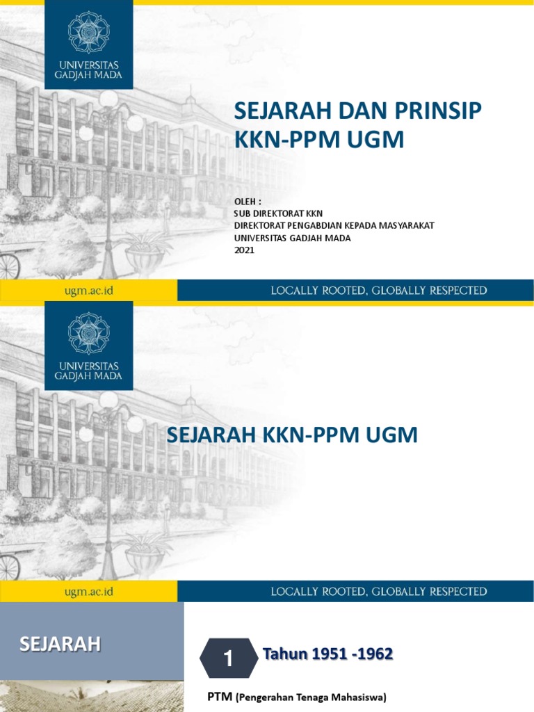 Materi Pembekalan KKN-PPM UGM 2021 | PDF
