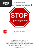 Programa DuPont STOP | PDF | Teoría | Medición