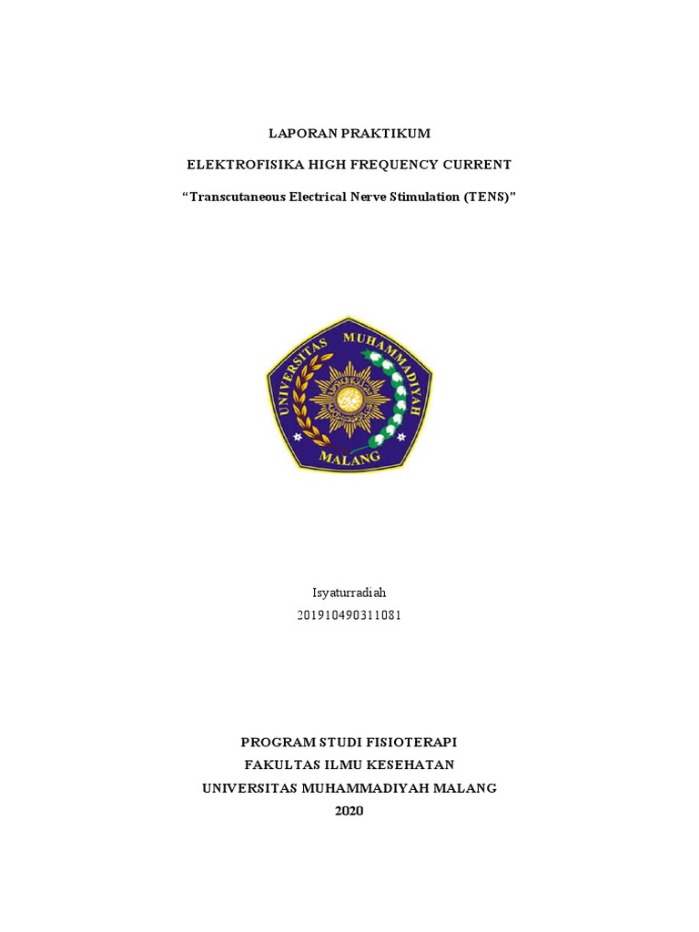 TENS: Modalitas Fisioterapi Nyeri | PDF