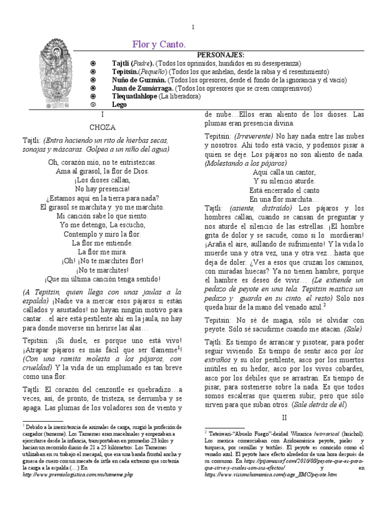 fLOR Y CANTO | PDF | Religión y creencia