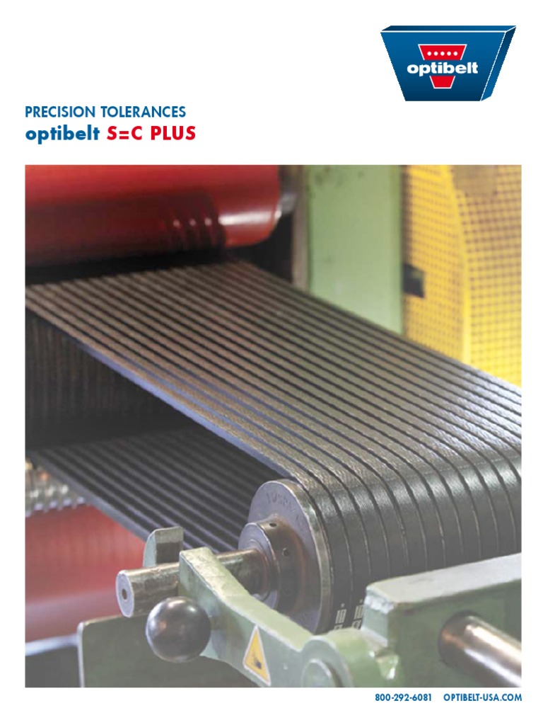 Optibelt SC PLUS Brochure | PDF | Belt (Mechanical) | Manufactured Goods