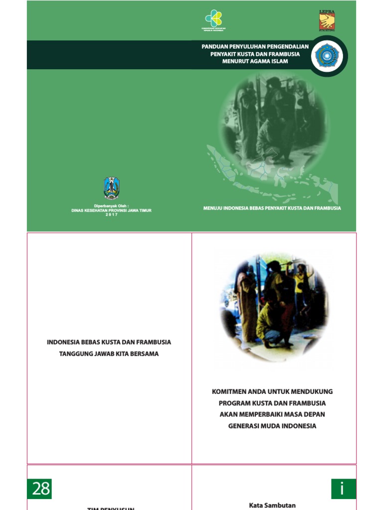 Buku Panduan Kusta Frambusia - PKK | PDF
